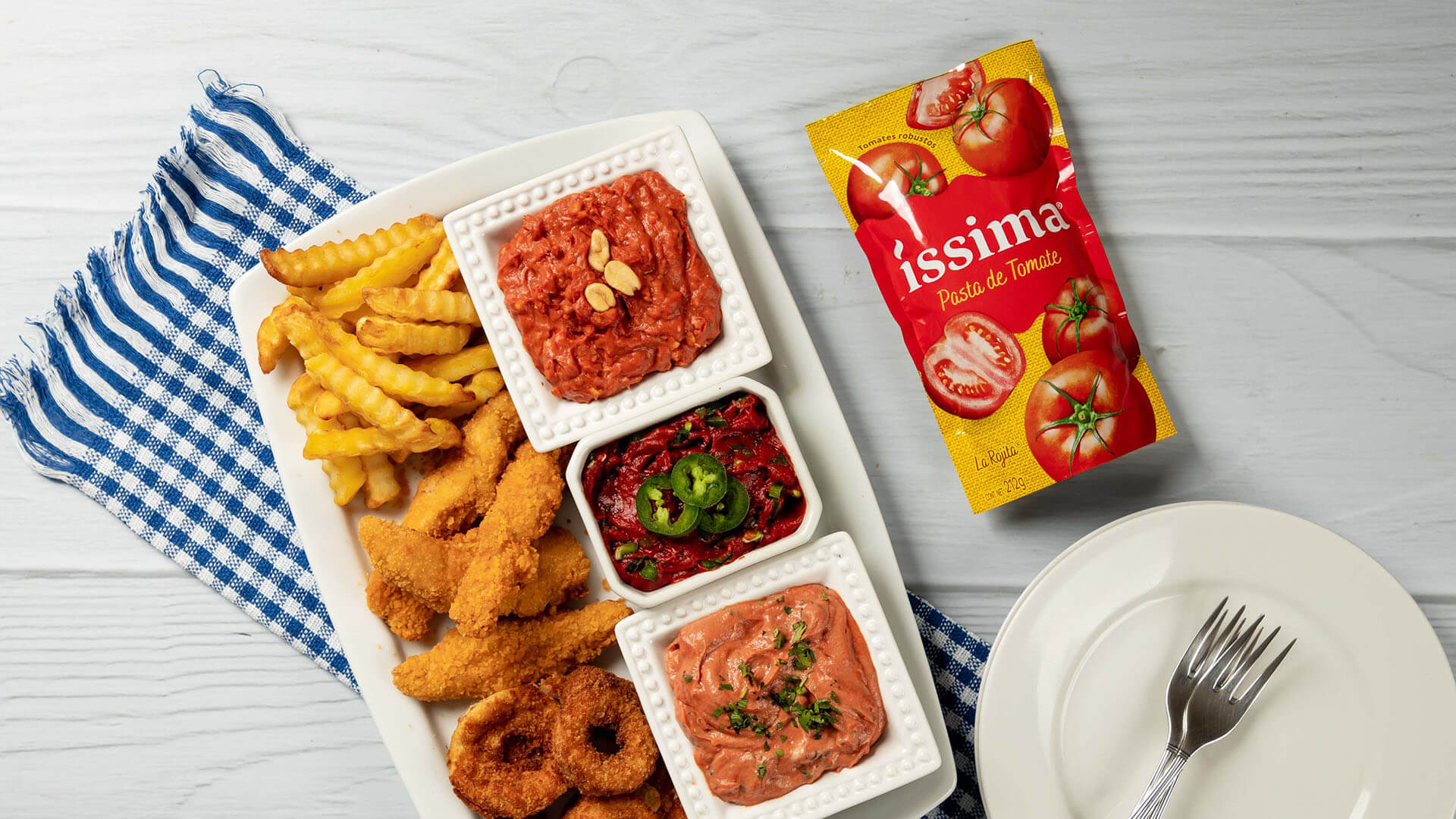 Dip de Tomate y Albahaca - Issima