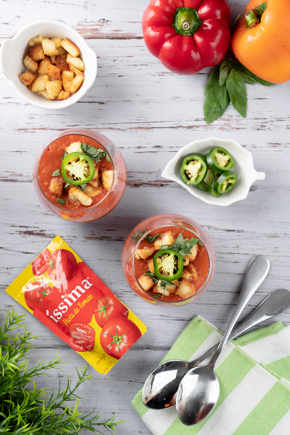 Sopa Fría de Tomate - Issima