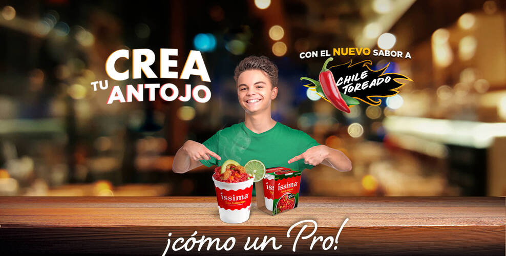 Íssima revoluciona con su sopa instantánea de tallarines y vegetales ...